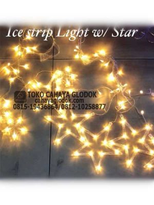 Lampu Dekorasi Bintang LED 4 Meter - Cahaya Glodok