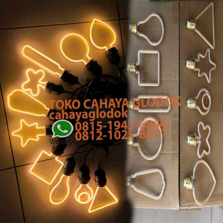 Lampu Dekorasi Edison LED Aneka Bentuk - Cahaya Glodok
