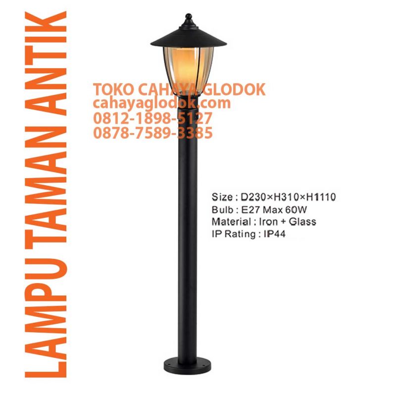 Lampu Taman Antik LED Filamen E27 - Cahaya Glodok
