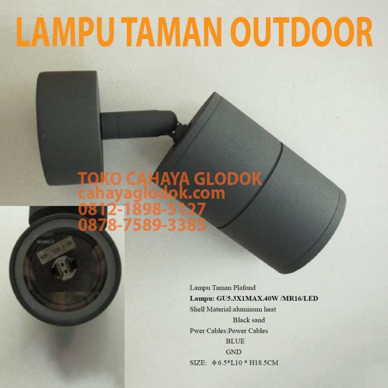 Lampu Taman Outdoor MR16 LED Halogen - Cahaya Glodok