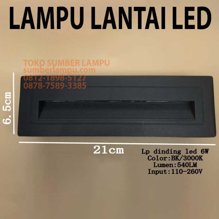 Lampu Tangga LED 6 watt Kompak Minimalis - Cahaya Glodok