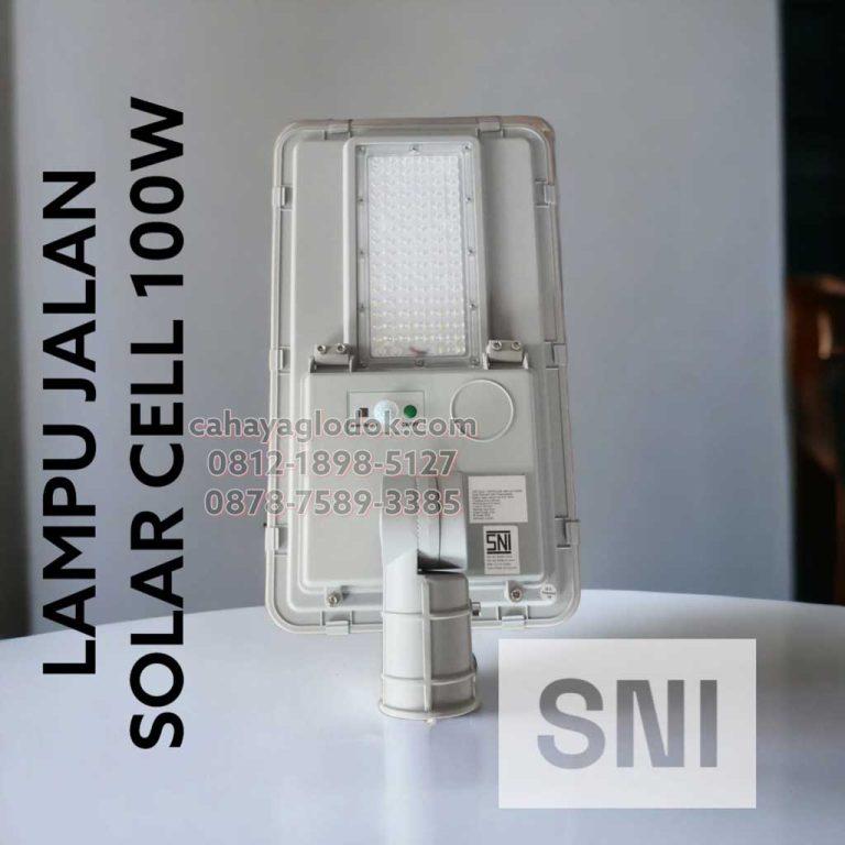 Lampu Jalan Solar SNI LED 100W Terbaru - Cahaya Glodok