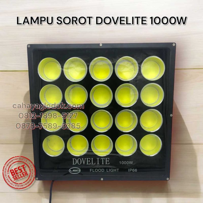 Lampu Sorot DOVELITE 1000W IP66 - Cahaya Glodok