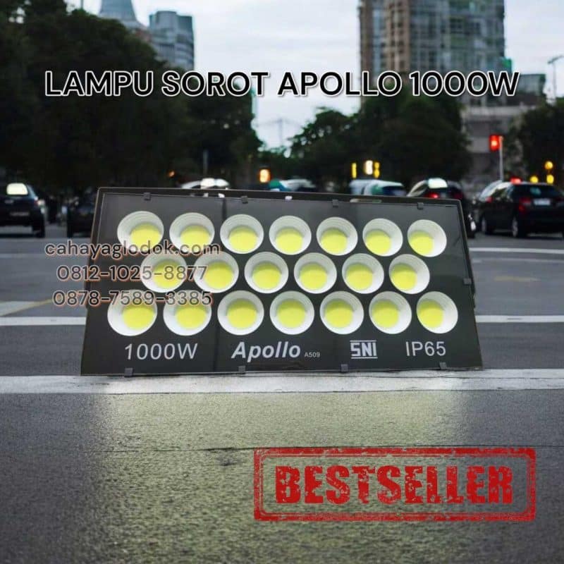 Lampu Sorot APOLLO 1000W Harga Terbaru - Cahaya Glodok